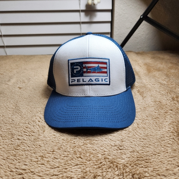 Pelagic | Accessories | Pelagic Nwt The Pursuit Hat With The Icon Logo ...